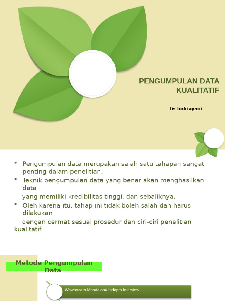 Pengumpulan Data | PDF