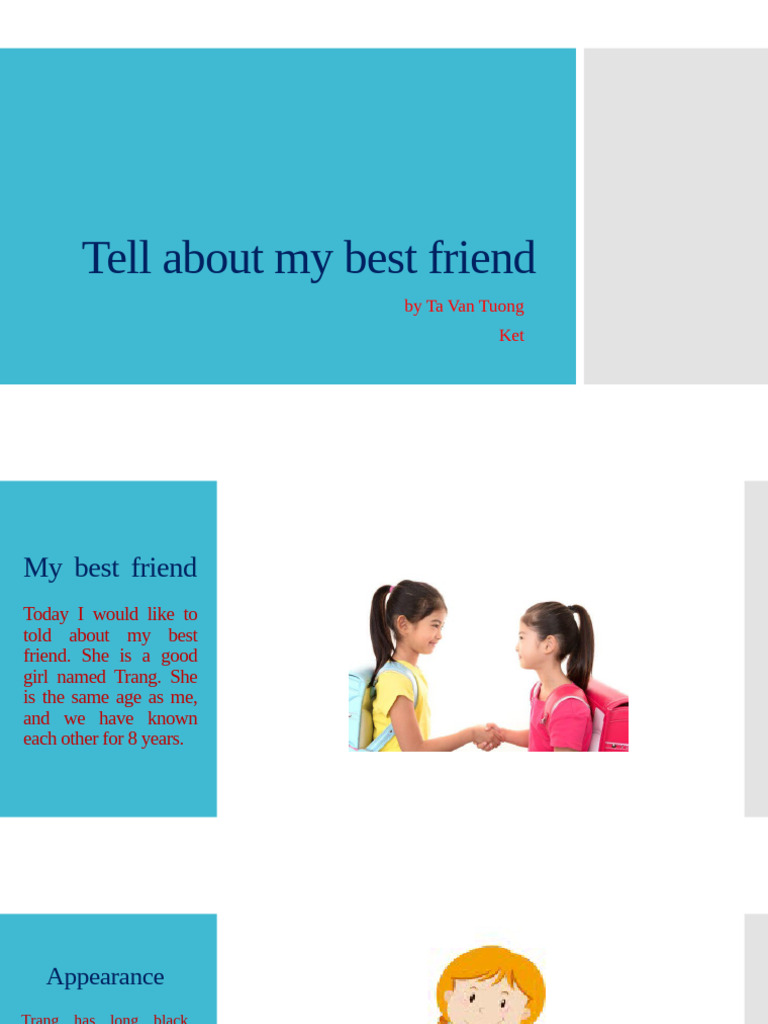 Tell About My Best Friend | PDF