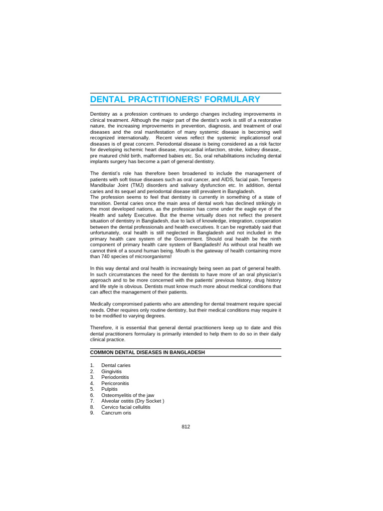 17 - Appendix (Dental) | PDF