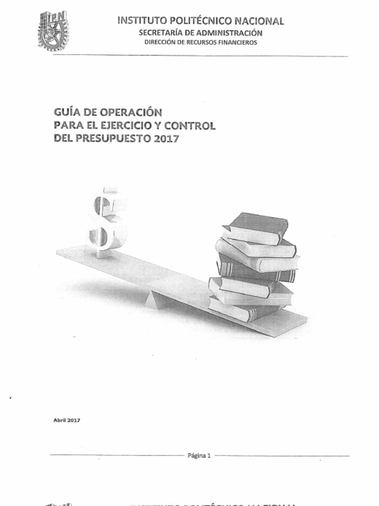 Guial para El Control 2017 Rubricada | PDF