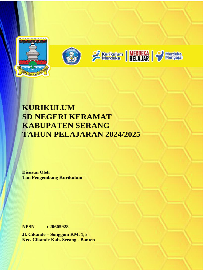 Cover KSP UPT SDN KERAMAT 2024-2025 | PDF