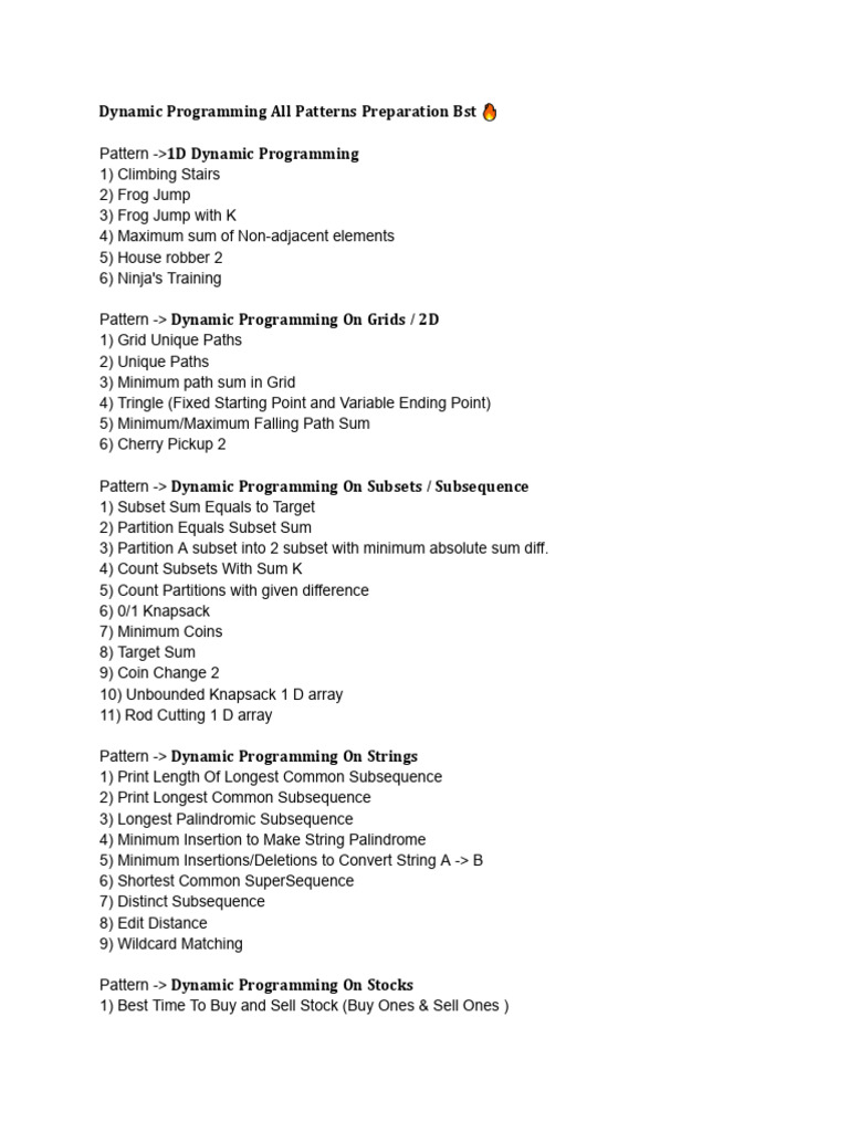 DP Step by Step | PDF