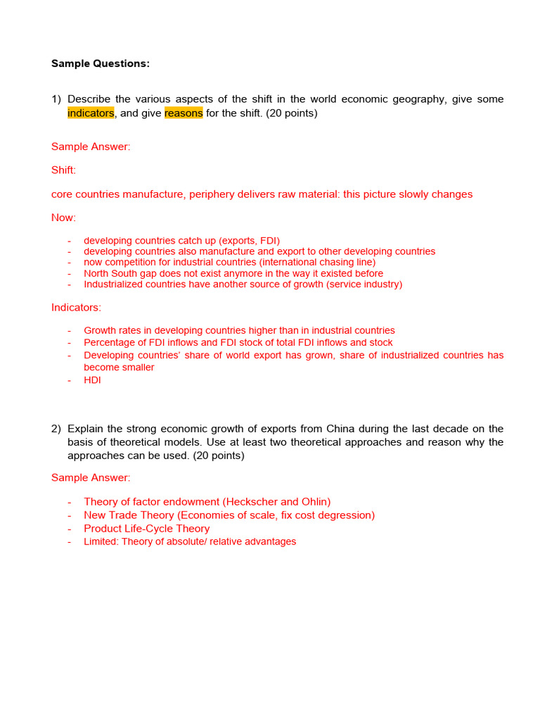 Sample Questions | PDF