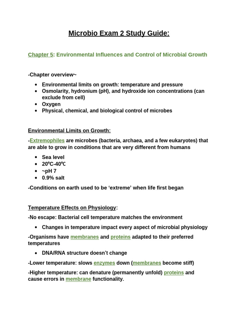 Exam 2 Material | PDF