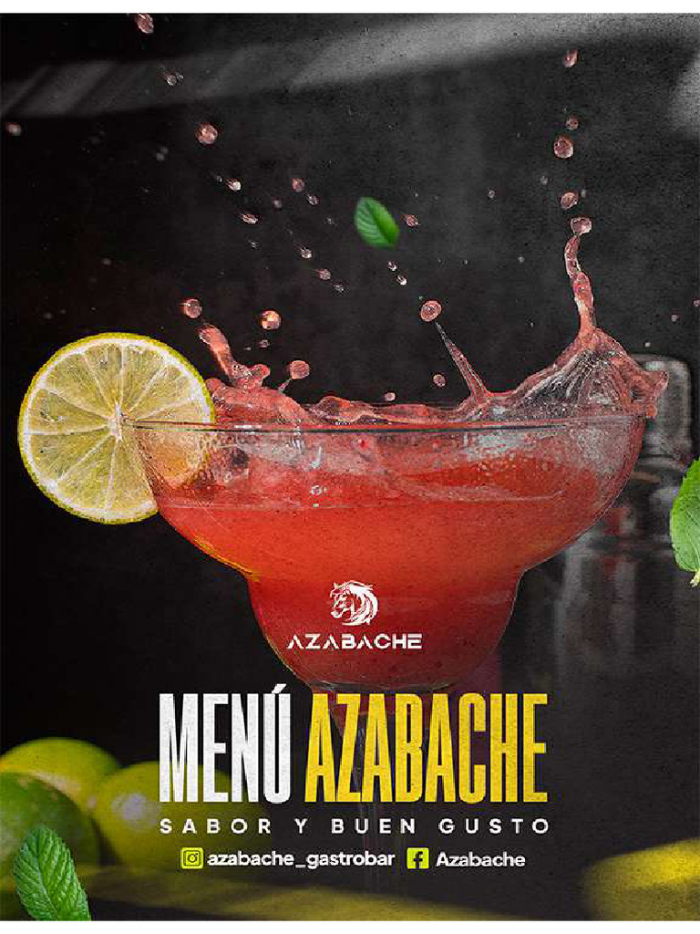 Menu Azabache 2 | PDF