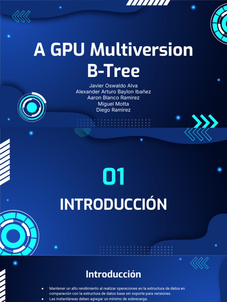 Paralela - GPU Multiversion Tree | PDF