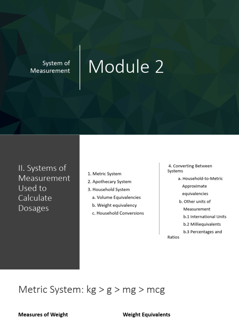 NURDR-Module-2-System-of-Measurement | PDF