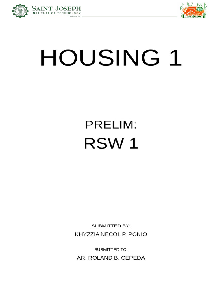 Introduction To Housing | PDF