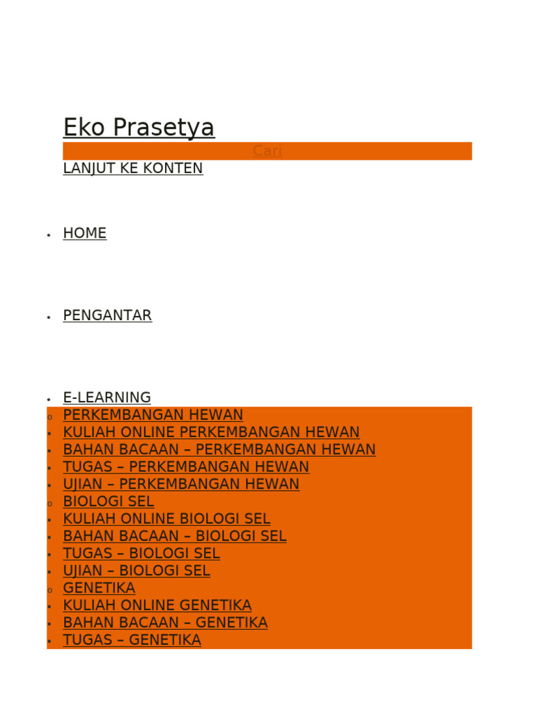 Eko Prasetya | PDF