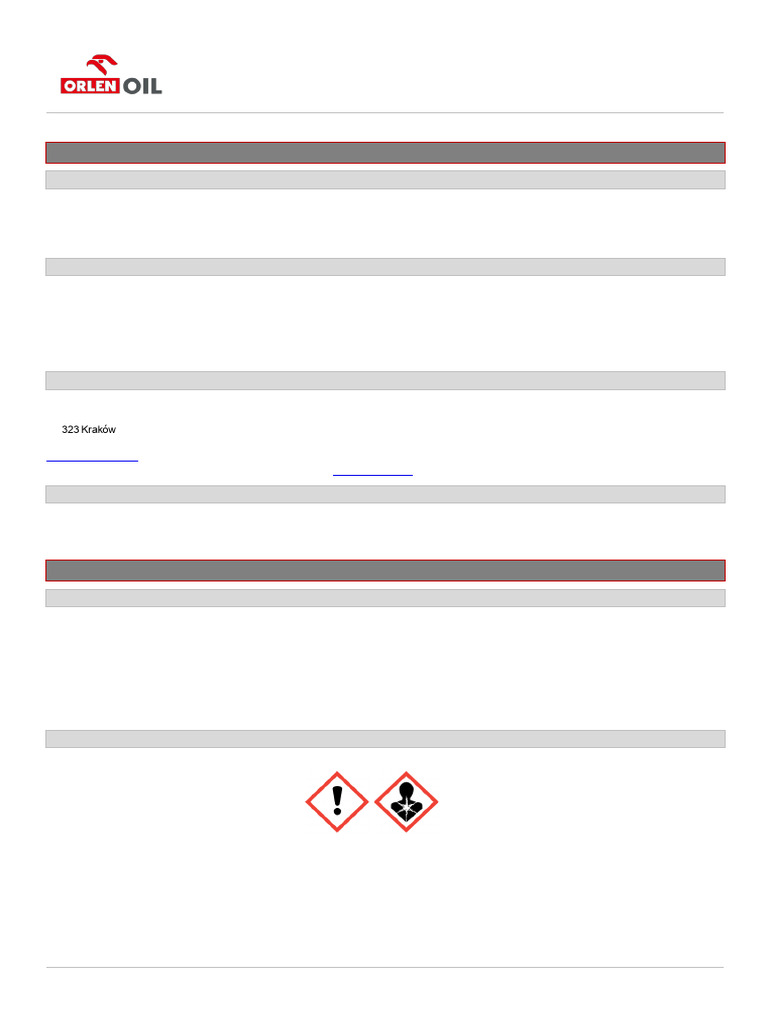 Safety Data Sheet: SECTION 1: Identification of The Substance/mixture ...