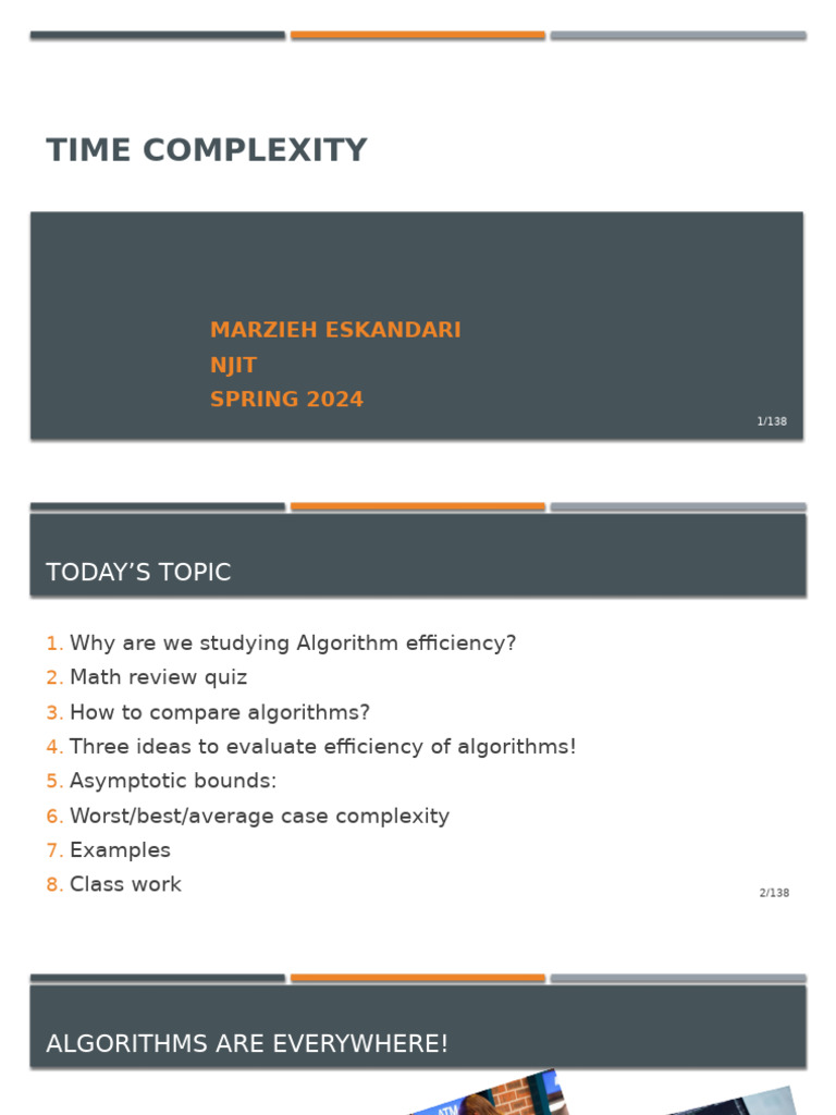 1-Time Complexity | PDF