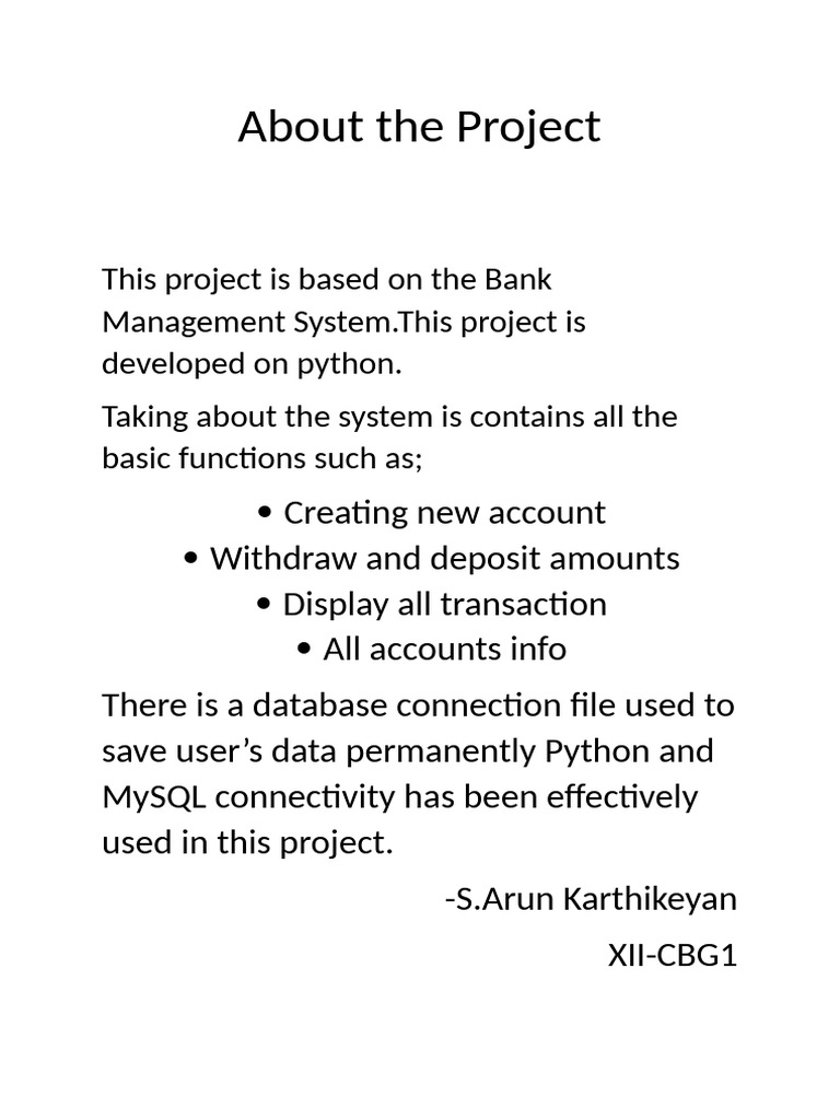 Arun.cs Project | PDF