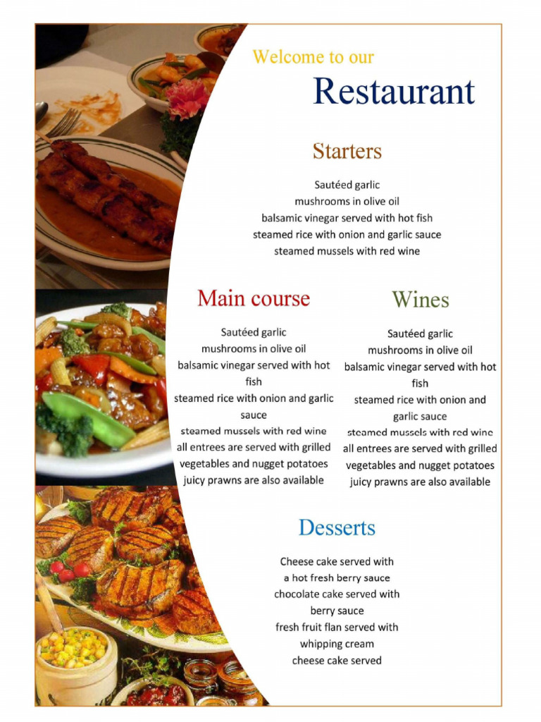 Menu Bala | PDF