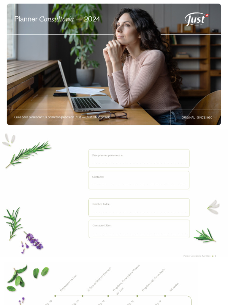 Planner Just 2024 Documento Completo | PDF