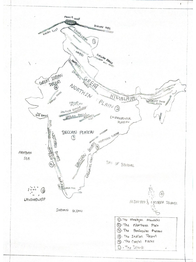 Indian Map | PDF