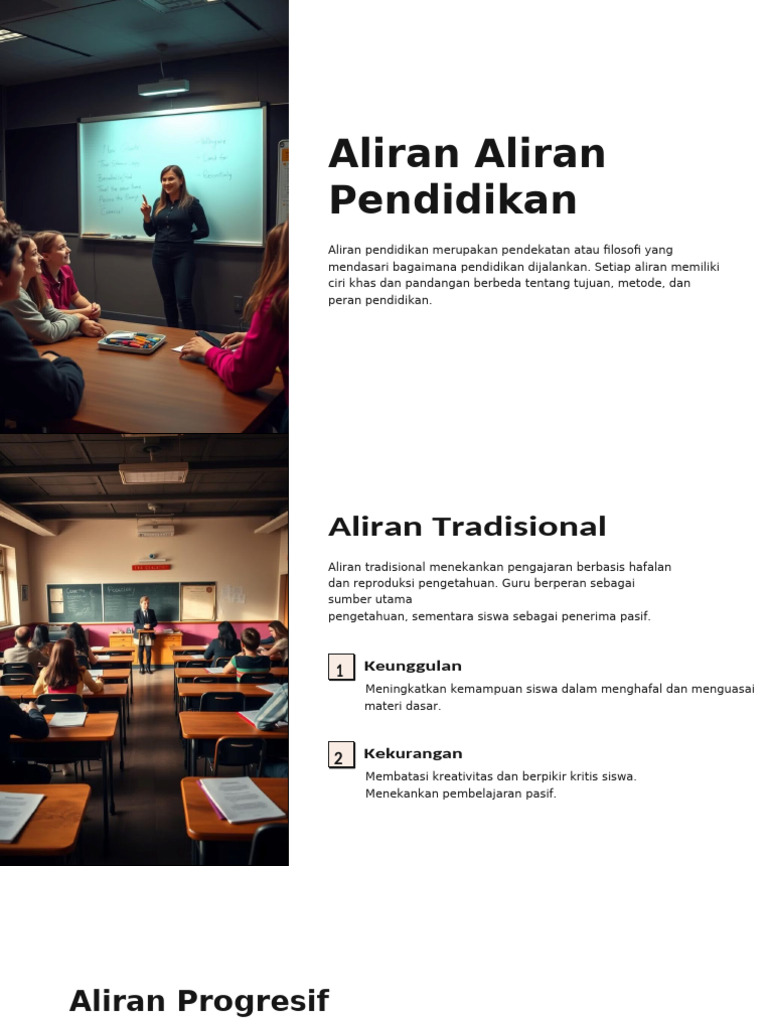 Aliran-Aliran-Pendidikan | PDF