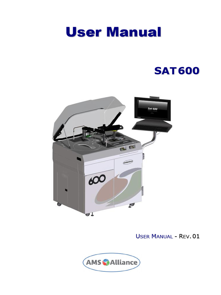 SAT 600 - User Manual - Rev.01 | PDF
