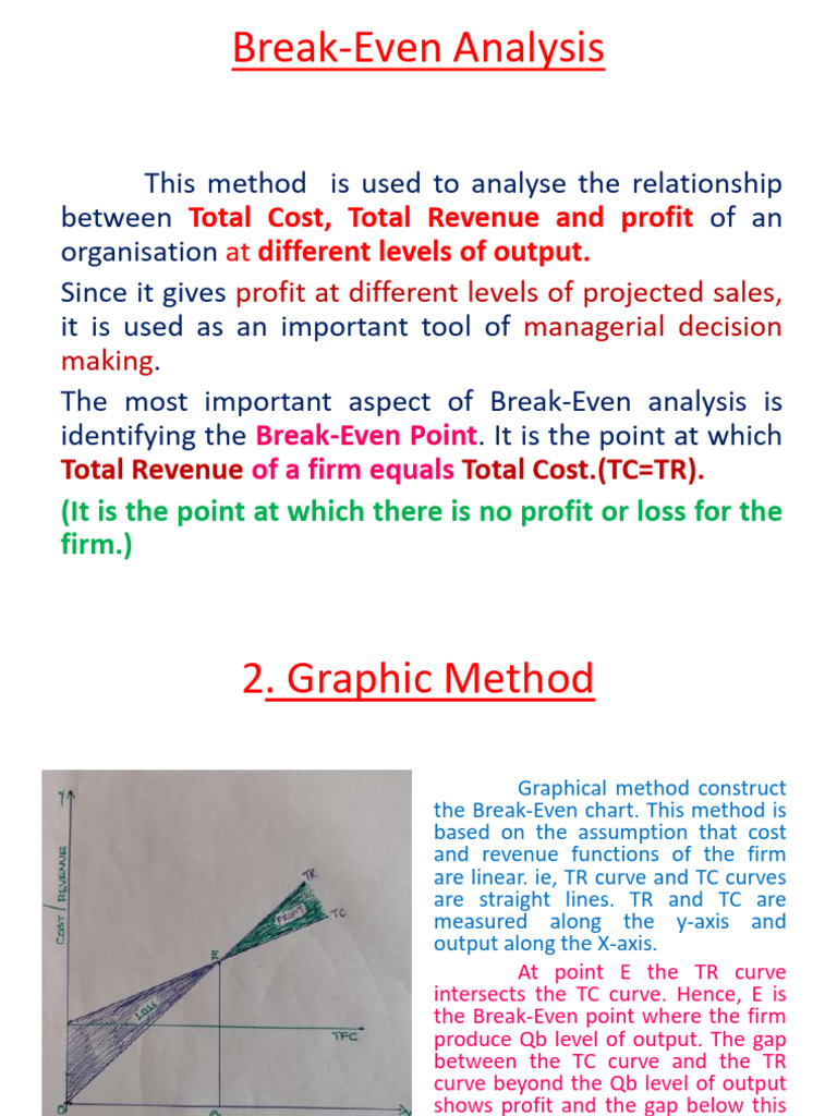 Break Even Point | PDF | Financial Accounting | Business Economics