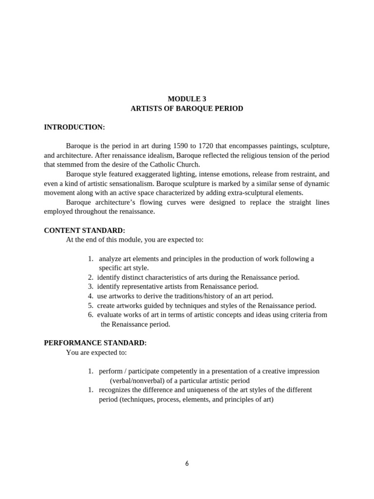 Arts 9 Module Edited | PDF