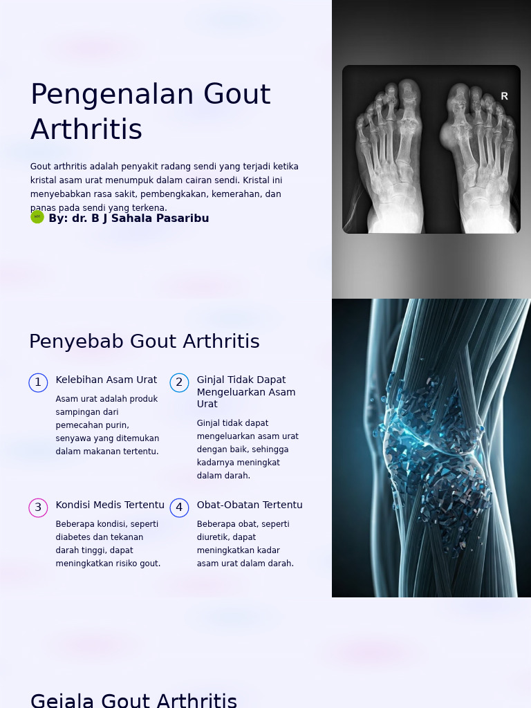 Gout Arthritis | PDF