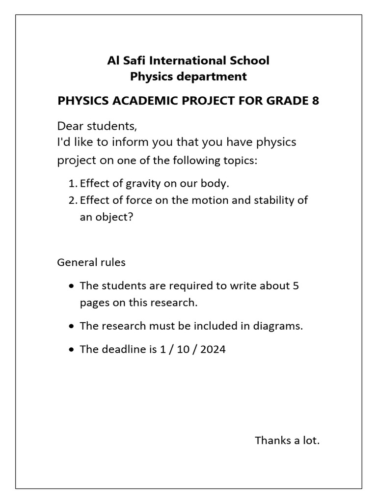 Grade 8 Research | PDF