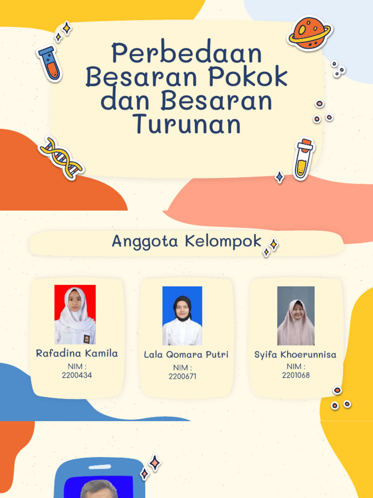 Perbedaan Besaran Pokok Dan Besaran Turunan - Kelompok 2 | PDF