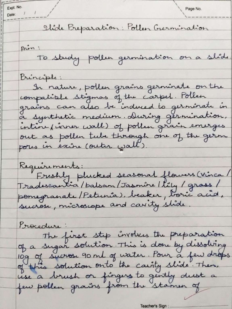 Class 12 Bio Record - Compressed | PDF