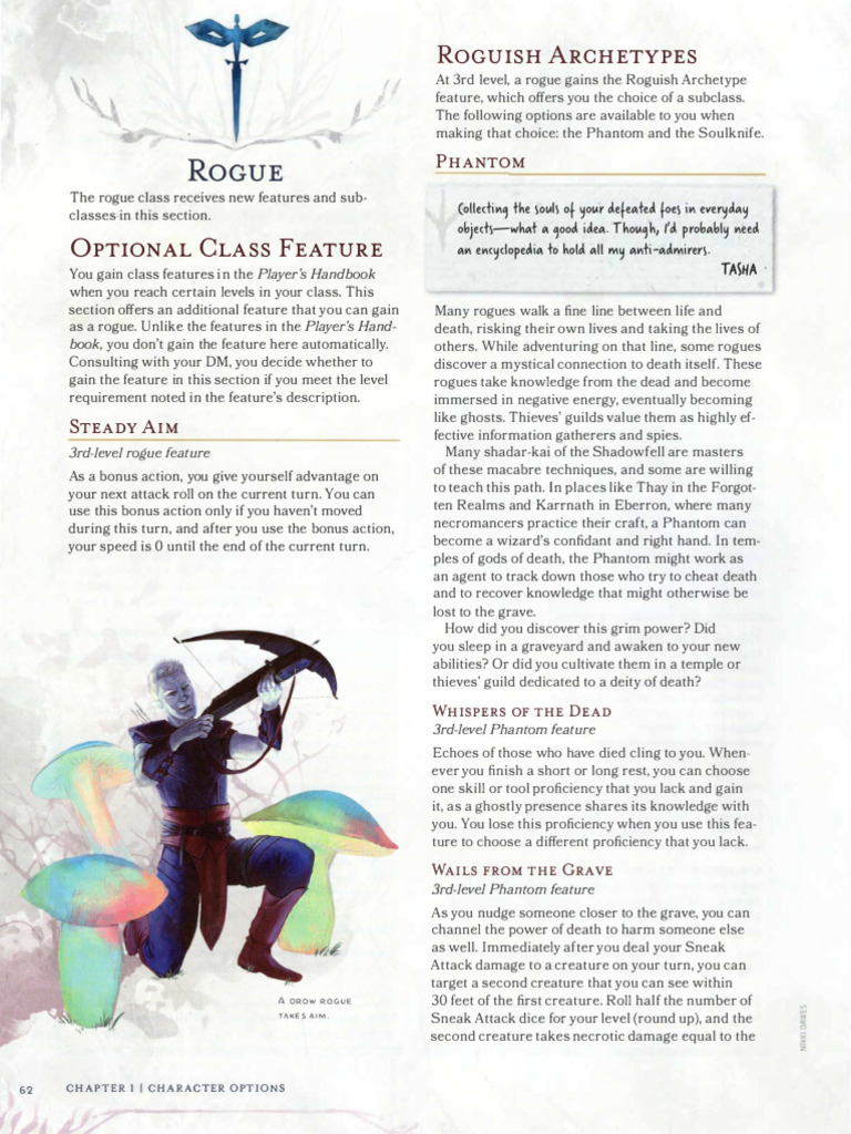 Rogueish Archetype Phantom | PDF