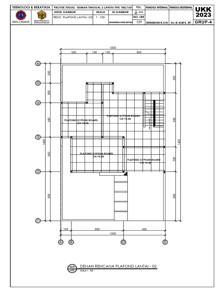 21-TIM B MUHAMMAD FATHIR-23.RENC.PLAFON LT-2 | PDF