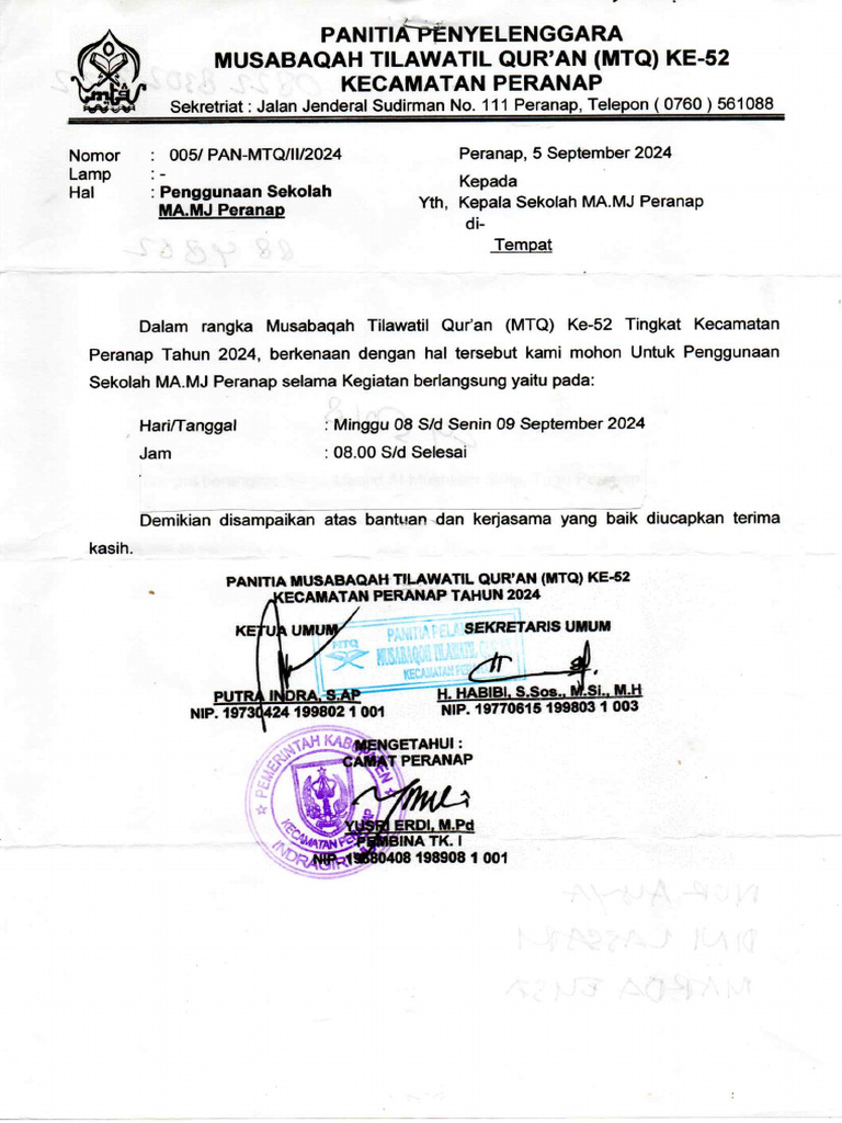 MTQ Sarhil | PDF