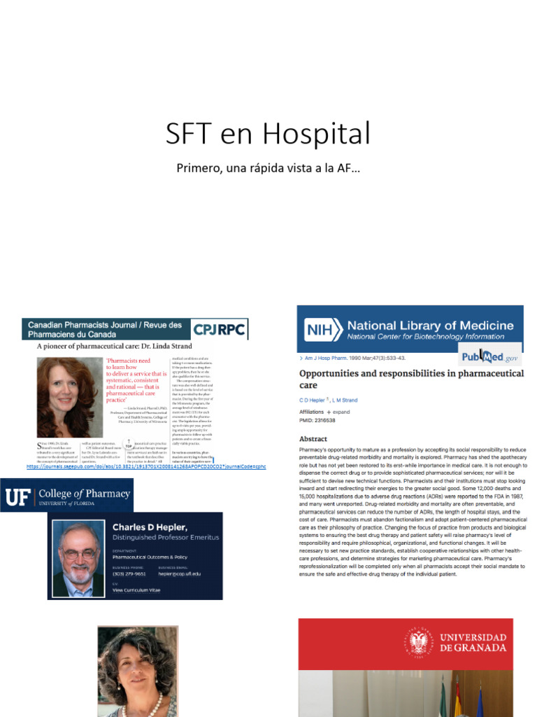 Tema 10 SFT en hospi 2023 2024 | PDF