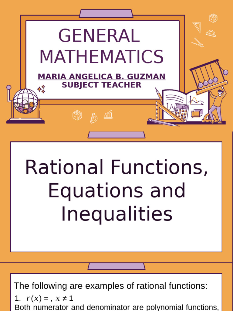 Rational Equation Inequalities and Function | PDF
