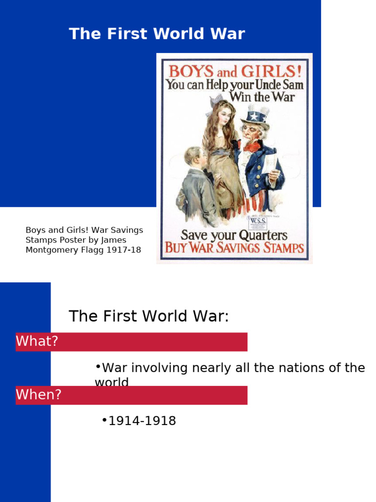 World War I Teaching | PDF