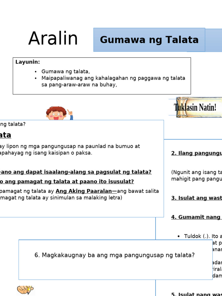 L2 - Gumawa NG Talata | PDF