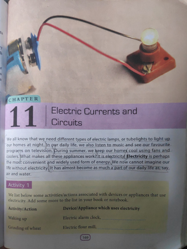 Ch-11 Electric Currents and Circuits | PDF