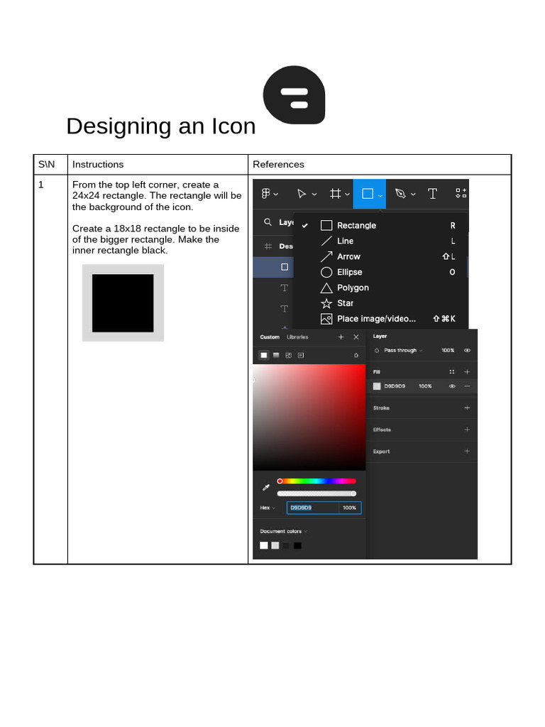 Figma Workshop Walkthrough | PDF
