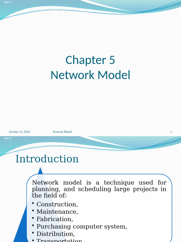 Chapter-5 Network Model | PDF | Applied Mathematics | Art