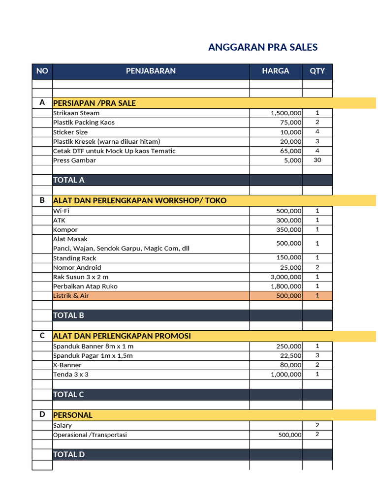 RAB Pra Marketing | PDF