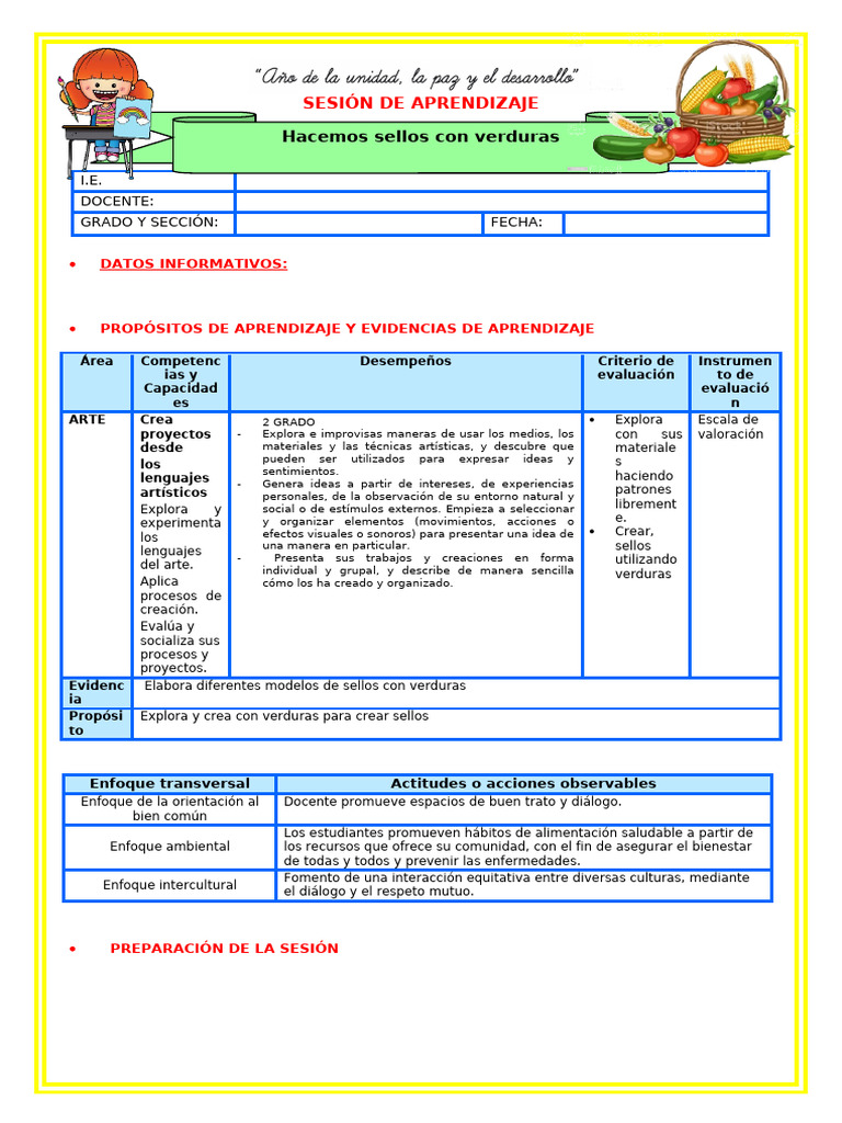 E8 SESION D5 ARTE SELLOS CON VERDURAS | PDF E8 SESION D5 ARTE SELLOS CON VERDURAS | PDF