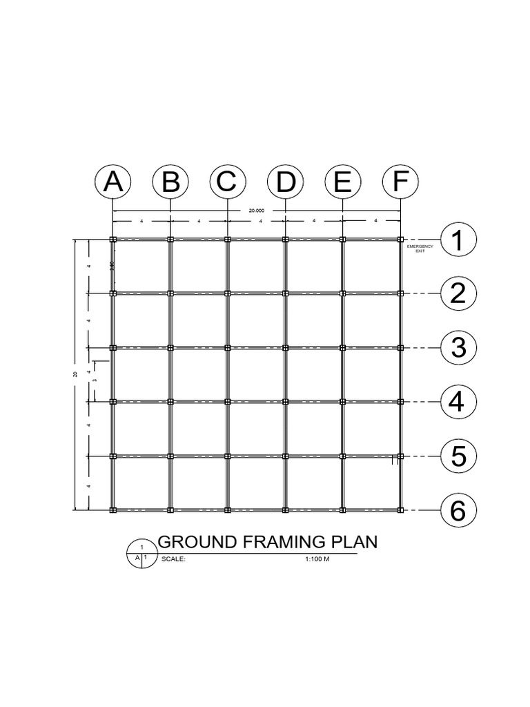 Framing Plan | PDF