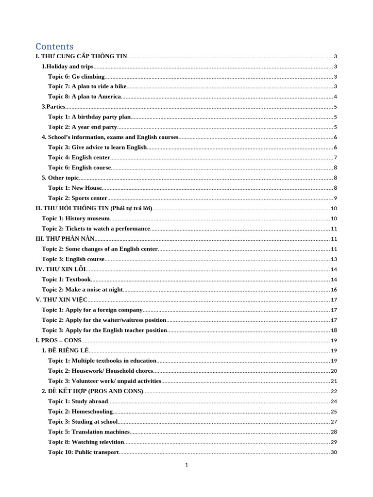 Writing b1 | PDF