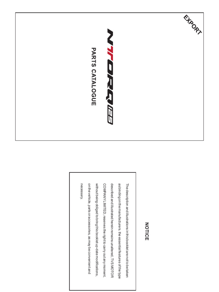 Ntorq Parts Catalogue (JAN 2021) | PDF