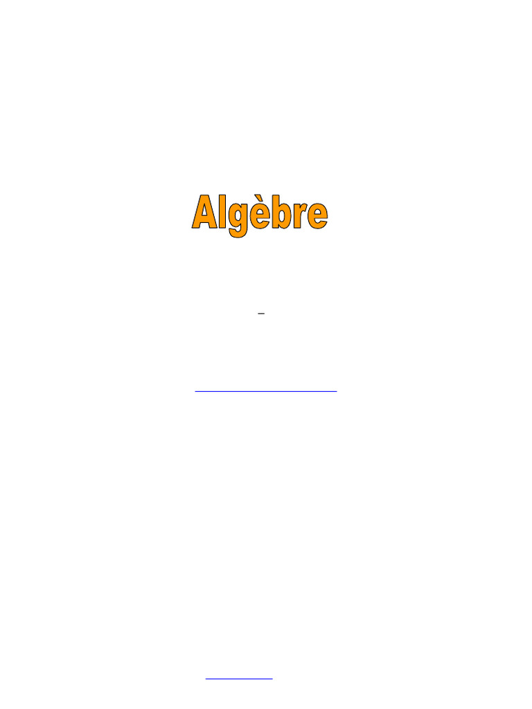 Alg 10 | PDF