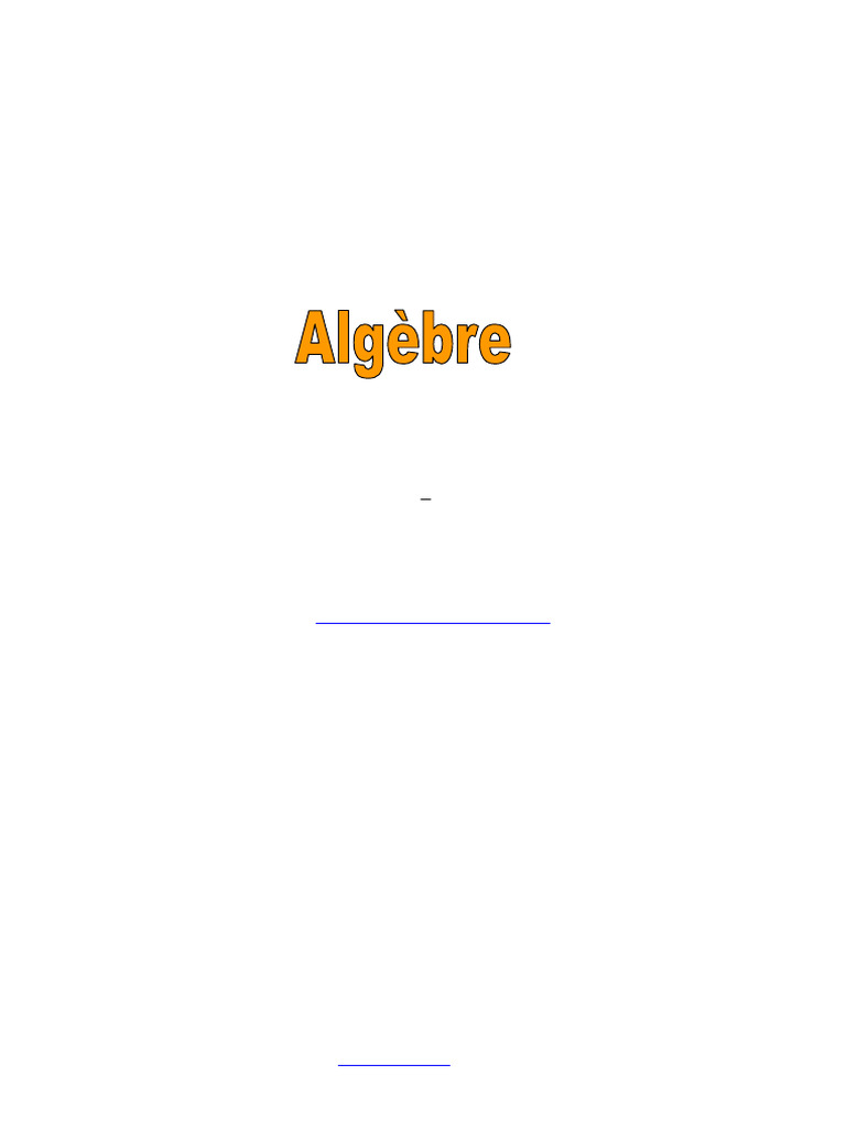 ALG 0 | PDF