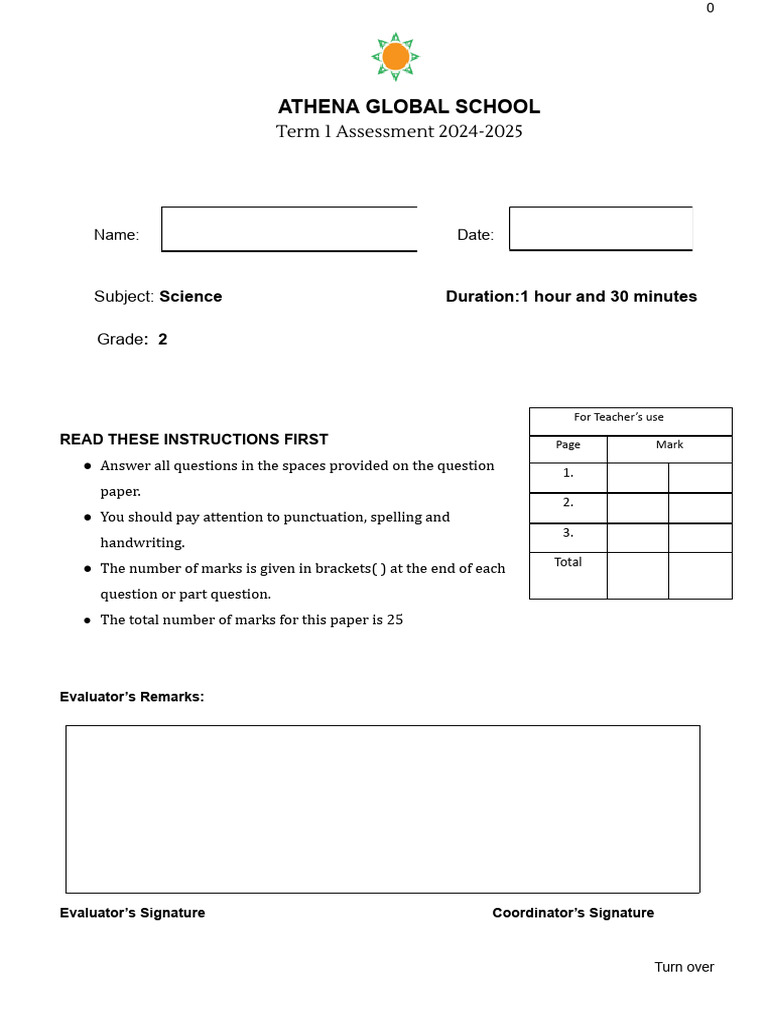 Grade 2 Science Pdf