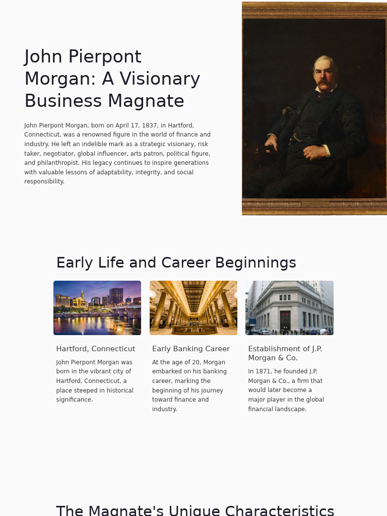 John Pierpont Morgan | PDF