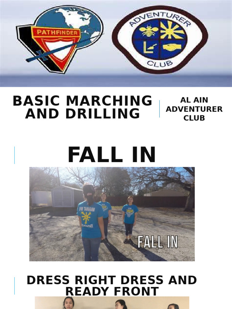 Basic Marching and Drilling | PDF