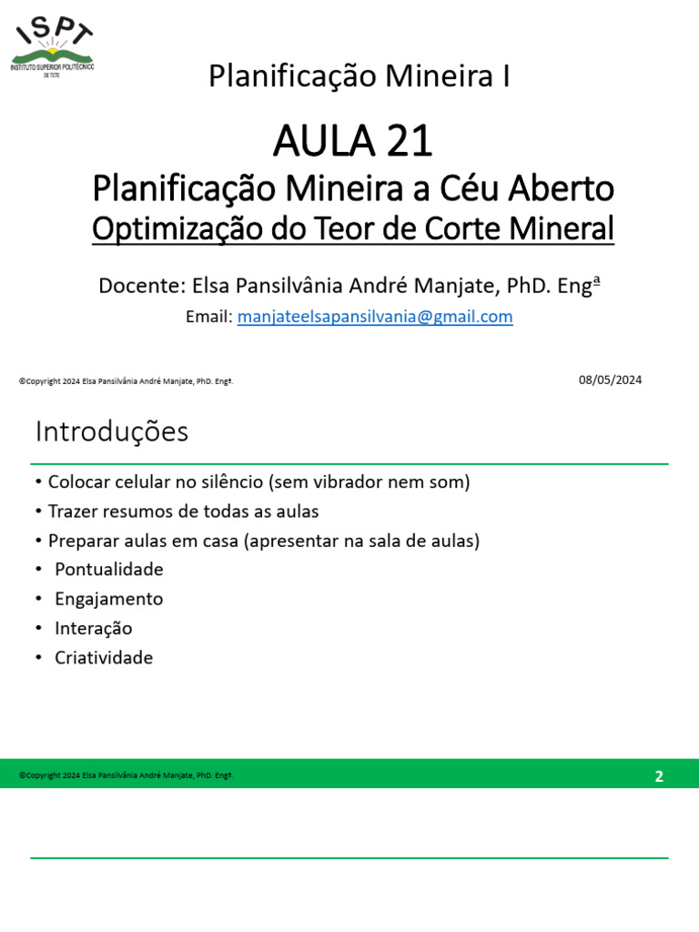 Aula 21 | PDF