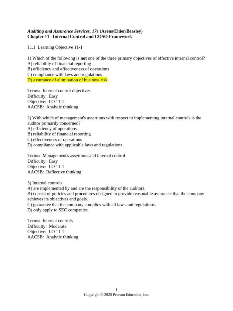 Chapter 11 - Questions | PDF