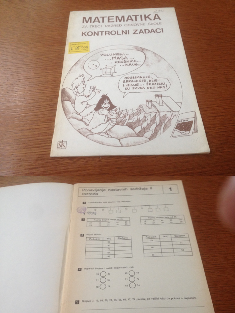 Matematika-Kontrolni Zadaci | PDF